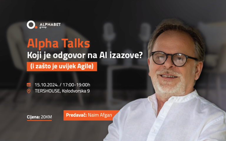 Alpha Talks Sarajevo - Koji je odgovor na AI izazove? (i zašto je to ...